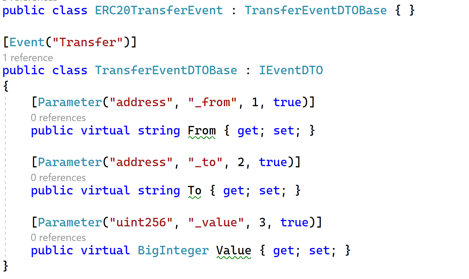 How to decode ERC20 event (Transfer or Approval) out from transaction log using Nethereum ...