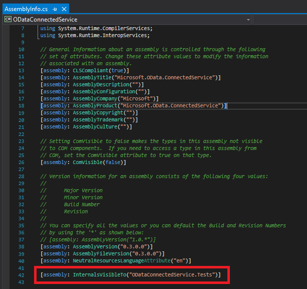 The extension module is not loaded when debugging in the VS experimental instance · Issue #29 ...