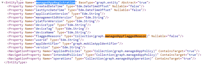 Collection of enum properties is not added to related types Dictionary for structured types ...