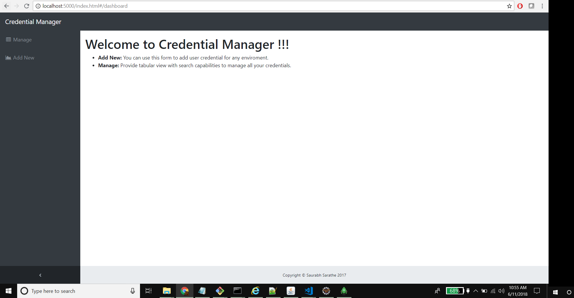 GitHub - ssarathe67/credential_manager: A sample application we can use ...