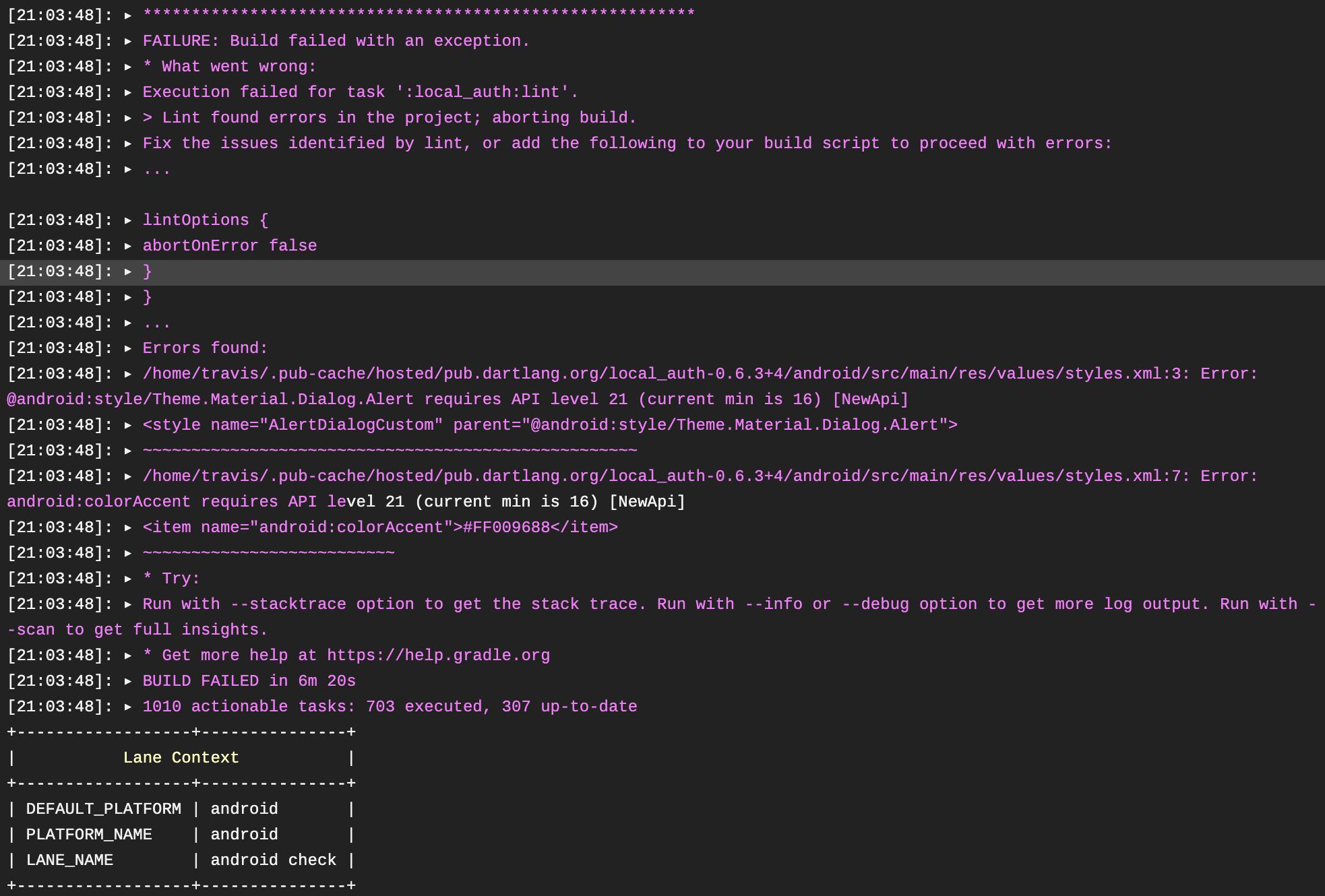 Call requires api level 21 (current min is 16) · Issue #53566 · flutter/flutter · GitHub