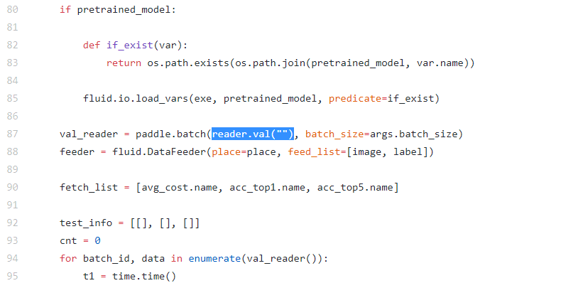 eval.py代码有误 · Issue #15005 · PaddlePaddle/Paddle · GitHub