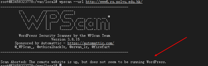 About Wpscan error · Issue #1618 · wpscanteam/wpscan · GitHub