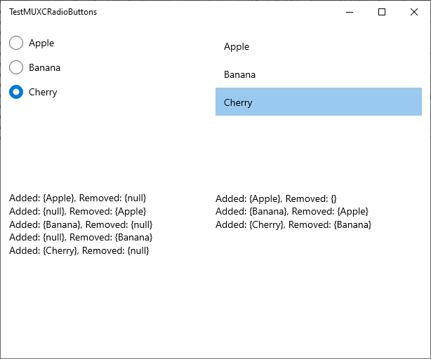 RadioButtons raises duplicate SelectionChanged events · Issue #3128 · microsoft/microsoft-ui ...