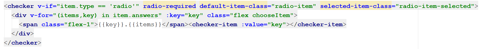 checker 组件，无法点击checker-item，点击报错 · Issue #2147 · airyland/vux · GitHub
