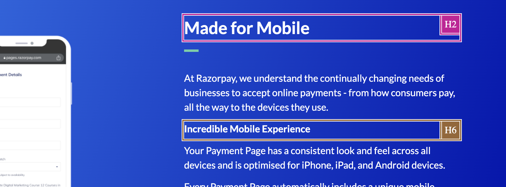 Should subheading render as h6? · Issue #812 · razorpay/blade · GitHub