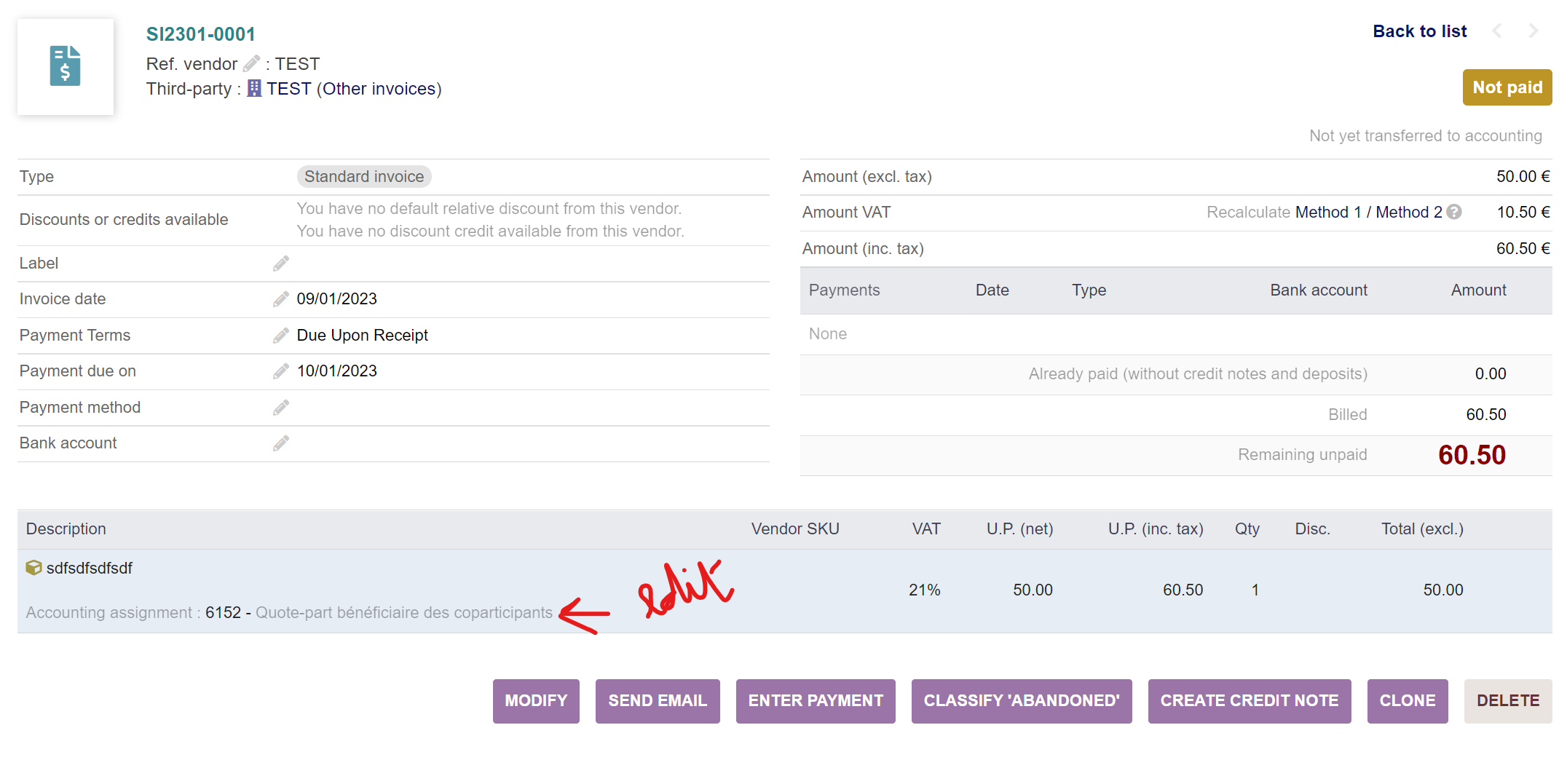 Accounting inside invoice view · Issue #23461 · Dolibarr/dolibarr · GitHub