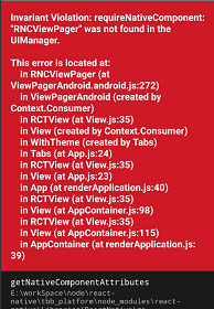 3.2.0-Tabs-RNCViewPager was not found in theUIManager · Issue #684 · ant-design/ant-design ...