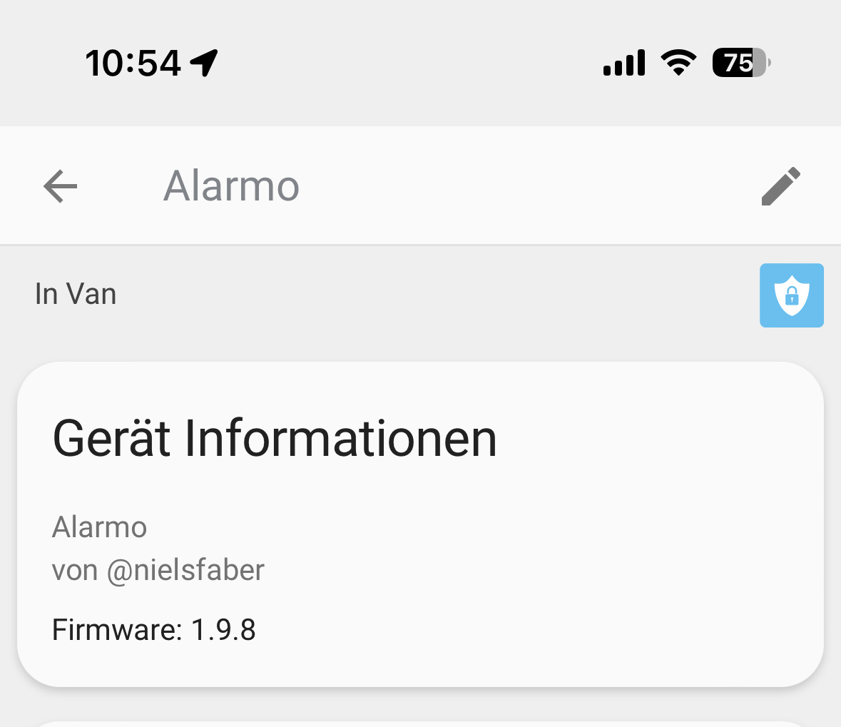 Alarmo side panel 'stuck' on "Loading..." · Issue #688 · nielsfaber/alarmo · GitHub