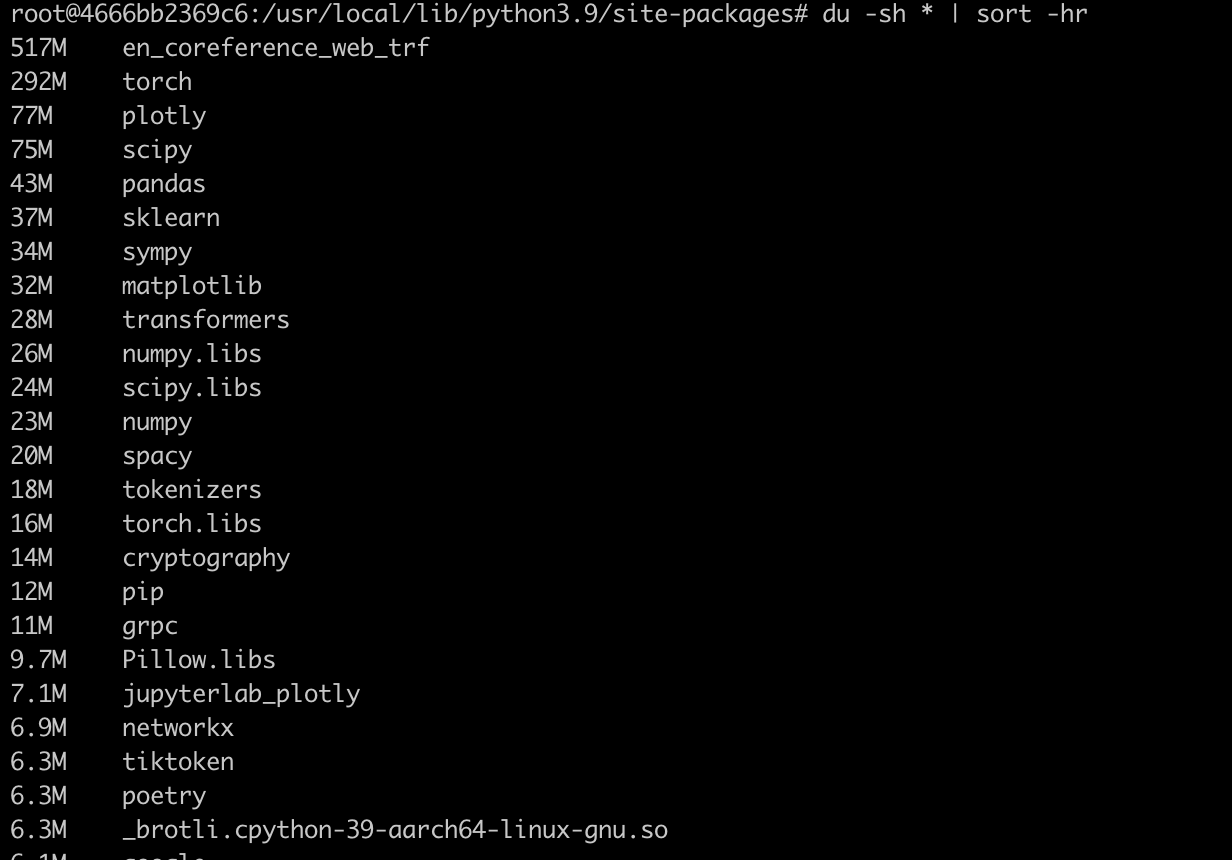 Reduce docker size · Issue #154 · Samagra-Development/ai-tools · GitHub