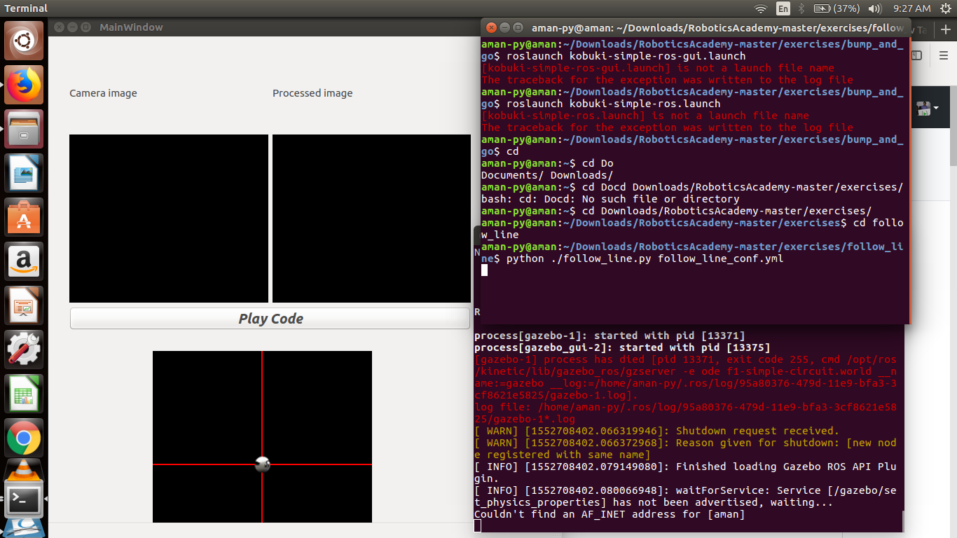 Couldn't find an AF_INET address for [] · Issue #279 · JdeRobot/RoboticsAcademy · GitHub