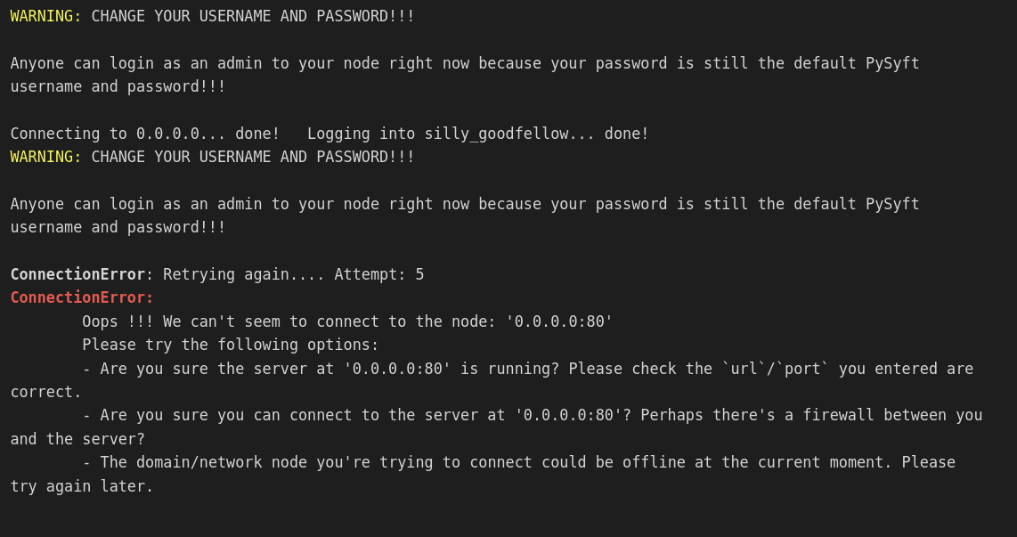 Login with an URL doesn't work without specifying port · Issue #6929 · OpenMined/PySyft · GitHub