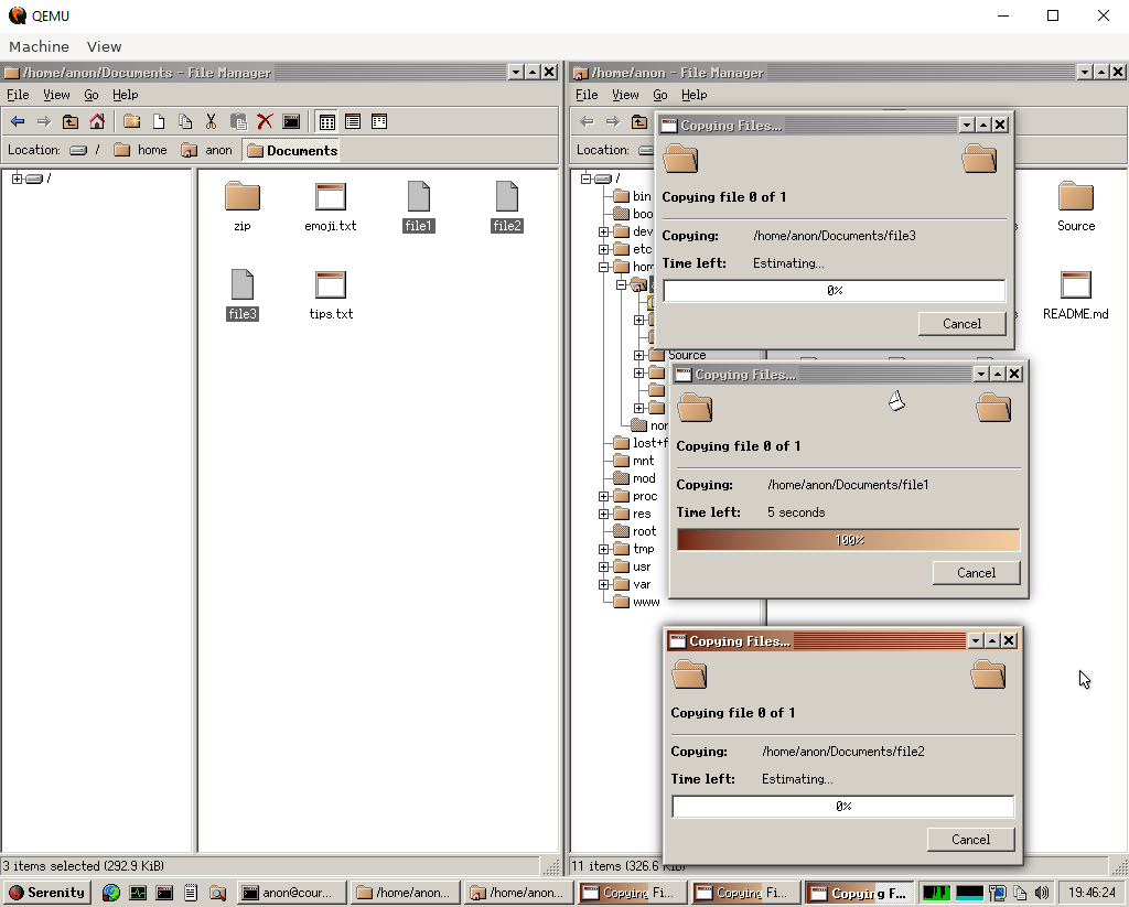 FileManager: Drag-copying selection creates many windows · Issue #6902 ...