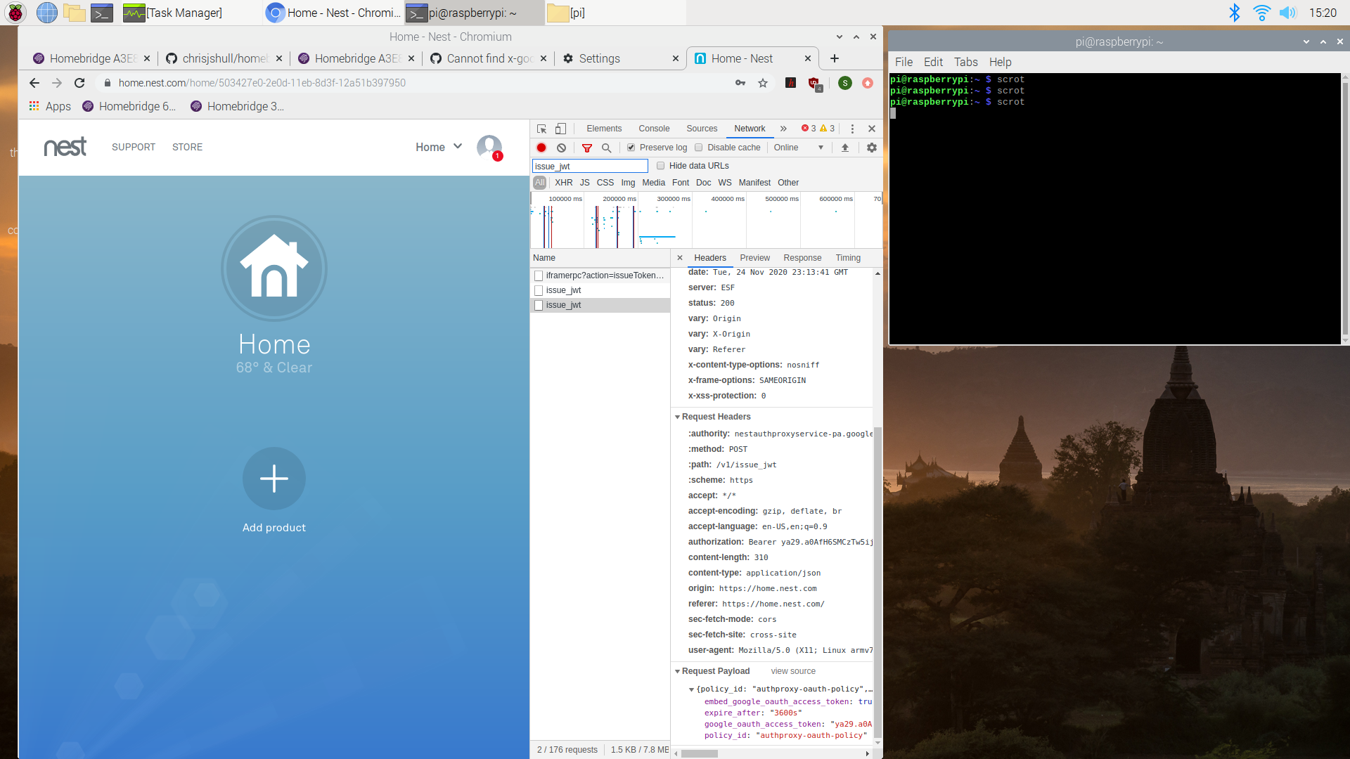 Cannot find x-goog-api-key in Request Header of issue_jwt · Issue #338 · chrisjshull/homebridge ...