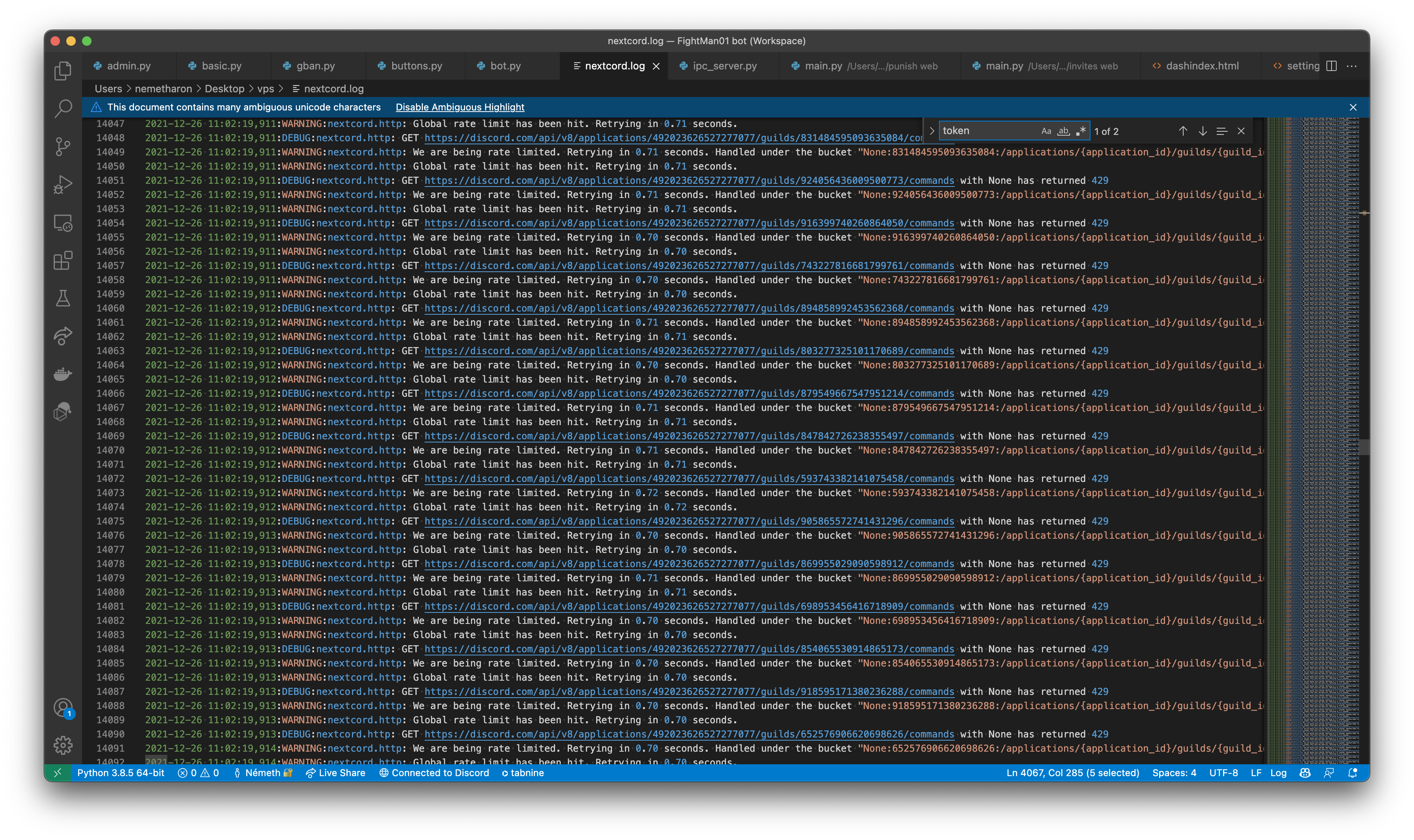 Setting up 3 slash commands caused cloudflare ban · Issue #310 ...