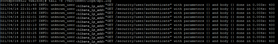 Investigate Wazuh API throwing wazuh-db errors in api.log · Issue #8242 · wazuh/wazuh · GitHub
