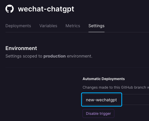 railway部署登录成功后发信息提示"That model does not exist" · Issue #626 · fuergaosi233/wechat-chatgpt · GitHub