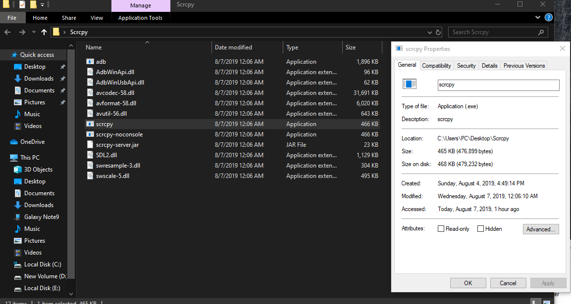 How to change settings using cmd.exe · Issue #697 · Genymobile/scrcpy · GitHub