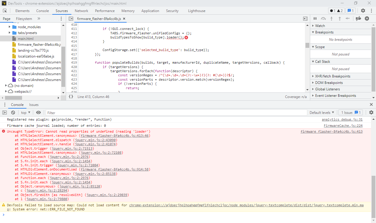 Massive problems in the firmware flasher tab · Issue #2938 · betaflight ...