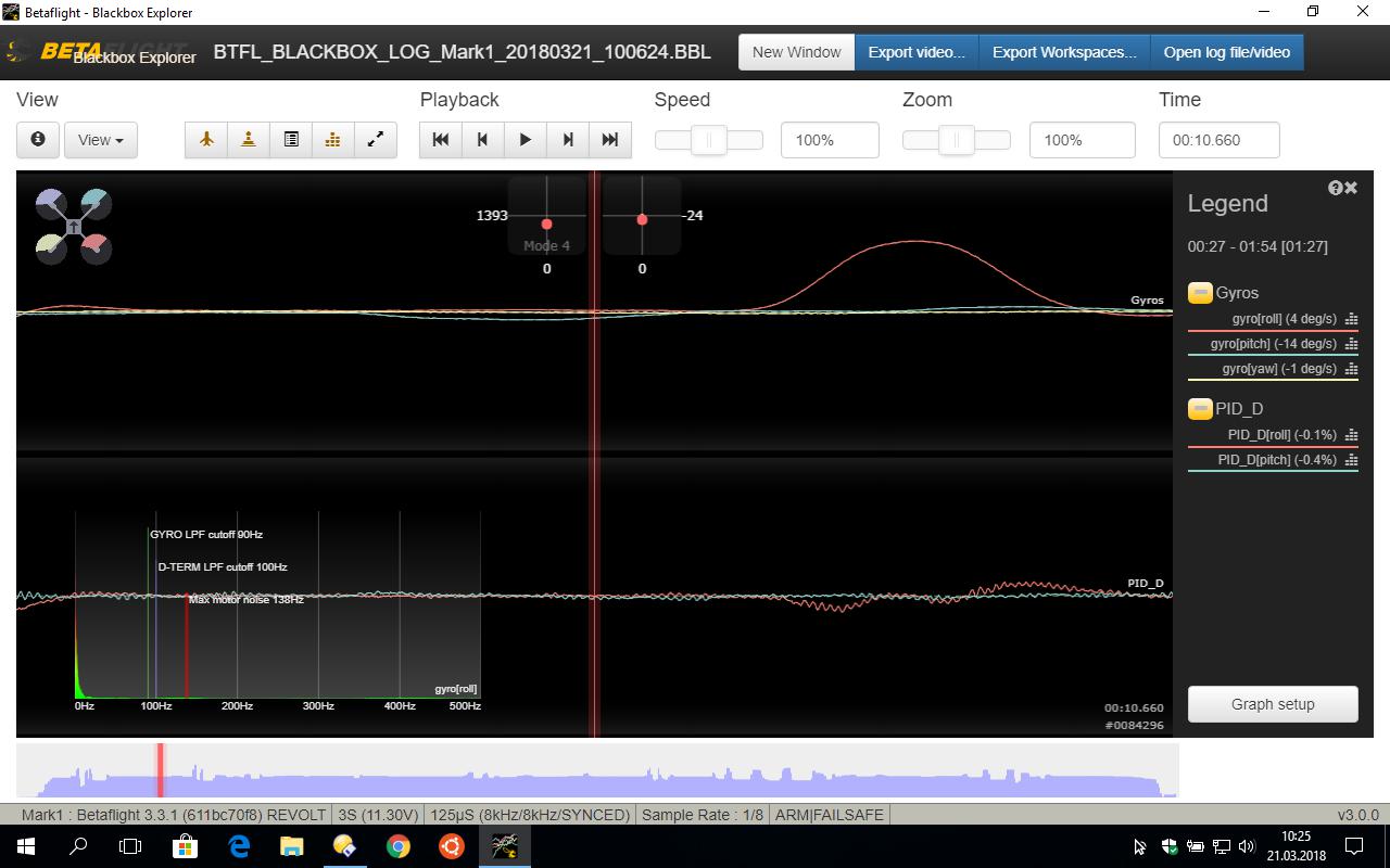 last build shows wrong sample rate · Issue #121 · betaflight/blackbox ...