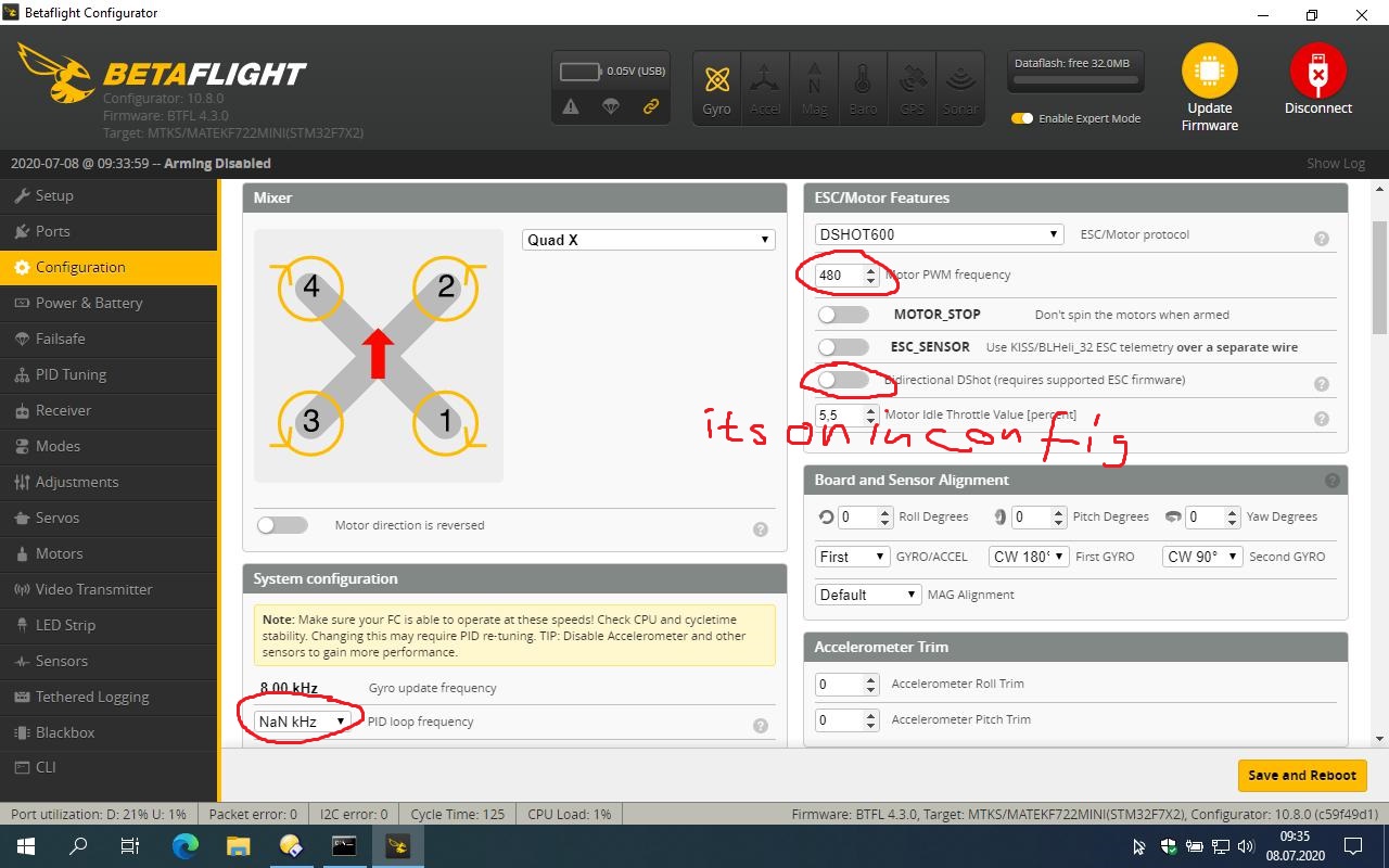 Broken Configuration Tab · Issue 2113 · Betaflightbetaflight Configurator · Github