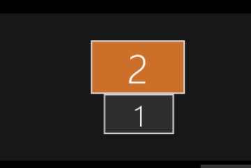 Extended display (Top to down), windows not resizing correctly like in ...