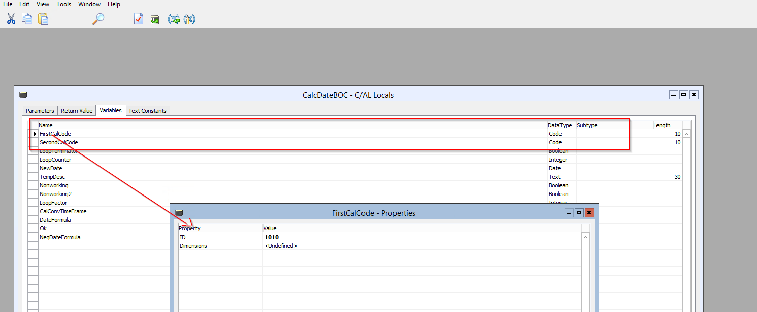 OnBeforeCalcDateBOC in Codeunit 7600, this can helps to change the source codes,OrgDate, · Issue ...