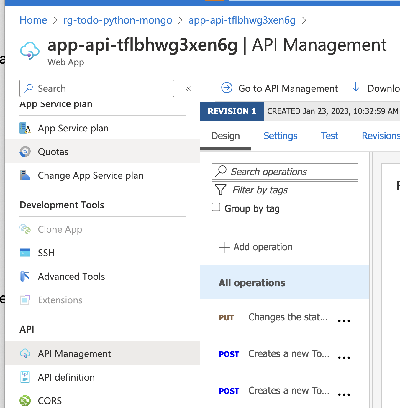 [Issue] TODO samples are missing apiManagementConfig setting · Issue #1377 · Azure/azure-dev ...