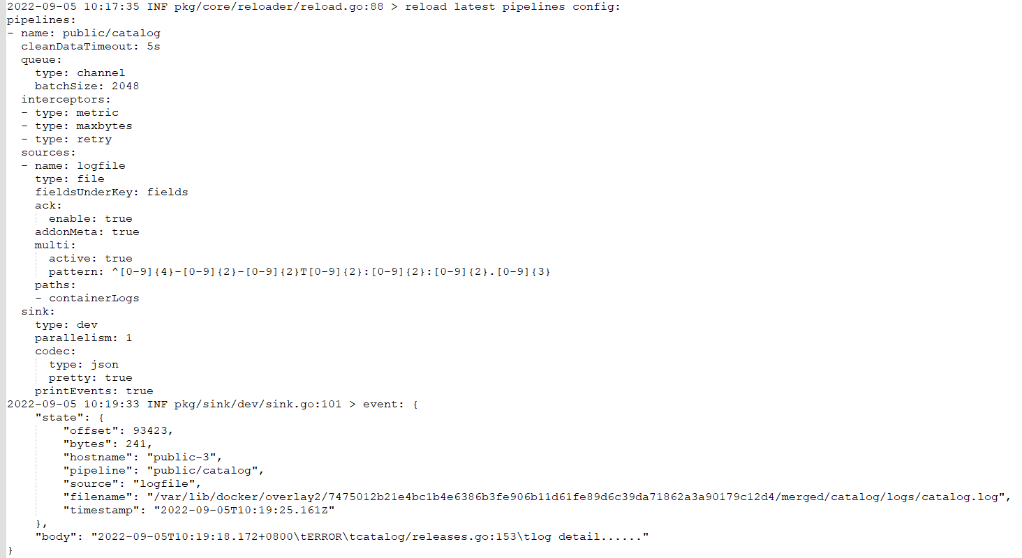 v1.3.0-rc.0版本，【多行日志采集】与【Elasticsearch sink动态索引名称】这两项同时配置时报错 · Issue #353 · loggie-io/loggie · GitHub
