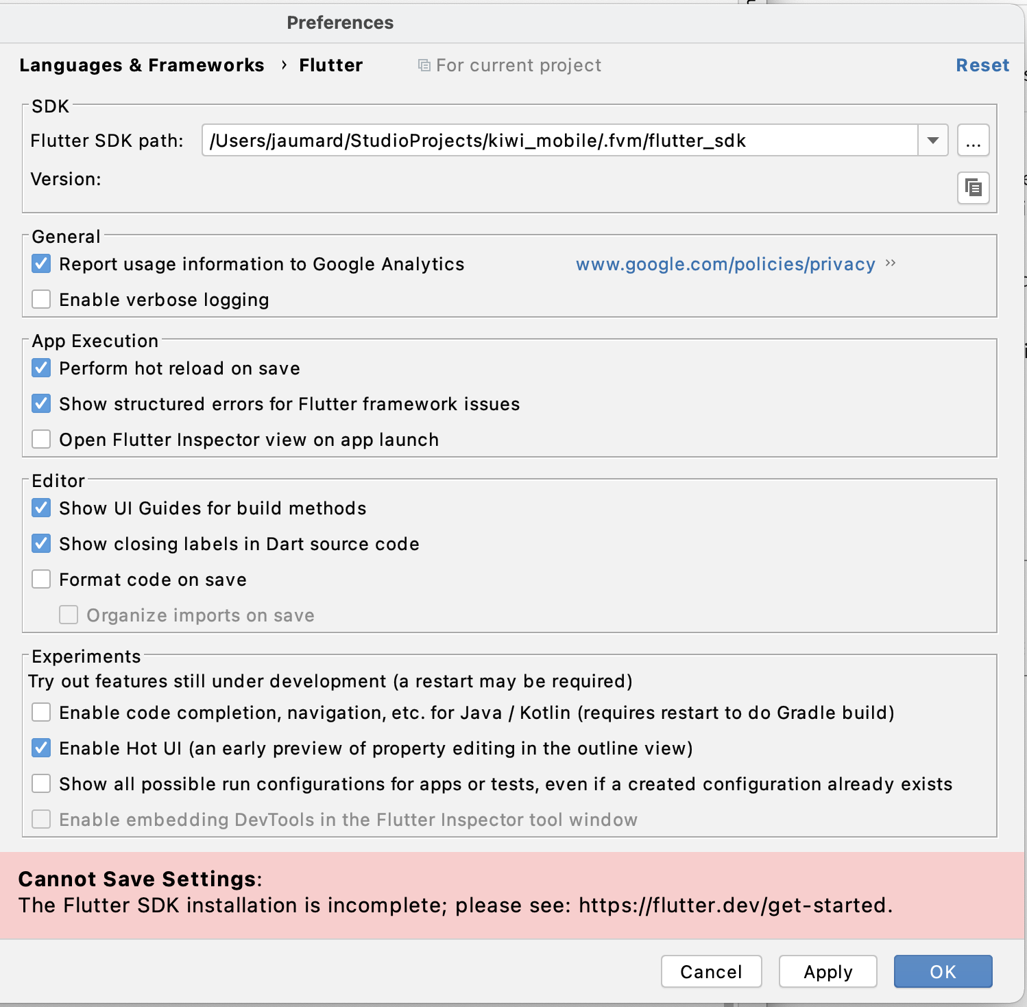 Support FVM · Issue #5323 · flutter/flutter-intellij · GitHub