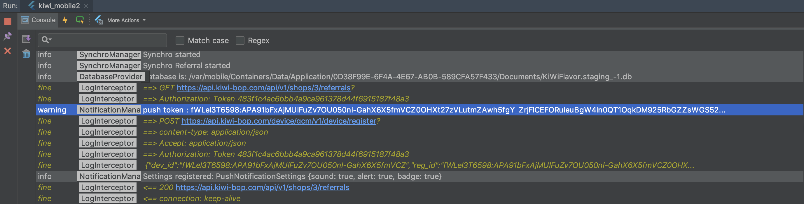 Log Entries Truncated · Issue 3052 · Flutterflutter Intellij · Github