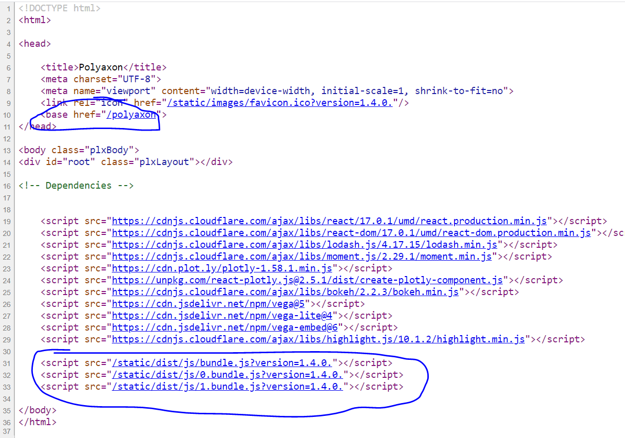 UI to support basepath to work with ingress path other then / · Issue #1170 · polyaxon/polyaxon ...