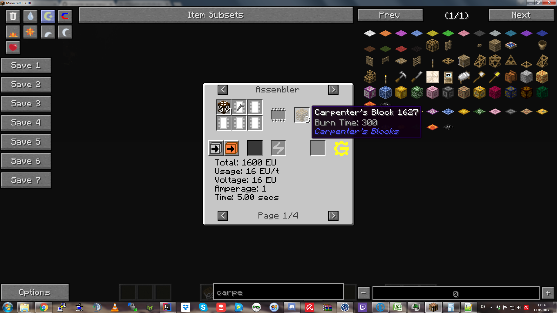 Carpenter recipe change · Issue #1477 · GTNewHorizons/GT-New-Horizons-Modpack · GitHub