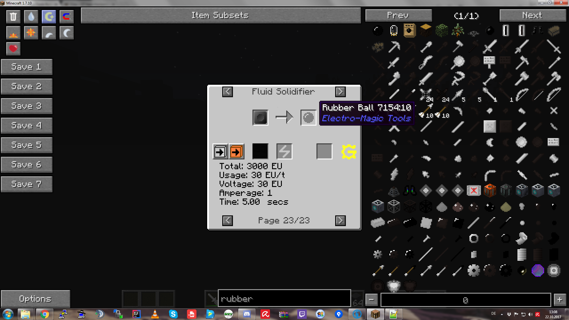 Electro-Magic Tools Rubber Ball not craftable · Issue #2118 ...