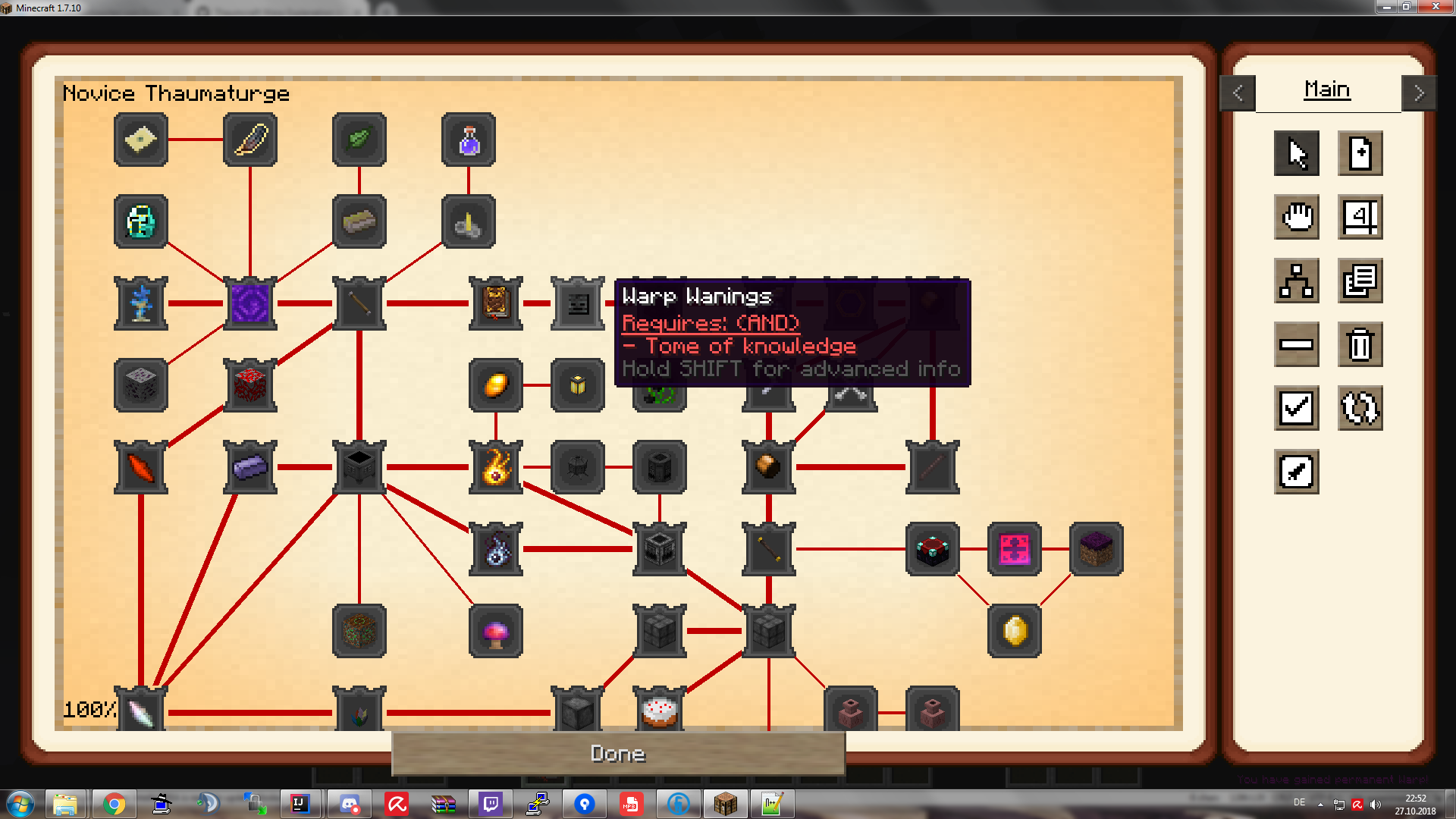 Thaumcraft Warp Explanation in Questline · Issue #3777 · GTNewHorizons ...