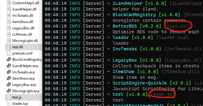 同名不同后缀的两个插件无法同时加载 · Issue #849 · LiteLDev/LeviLamina · GitHub