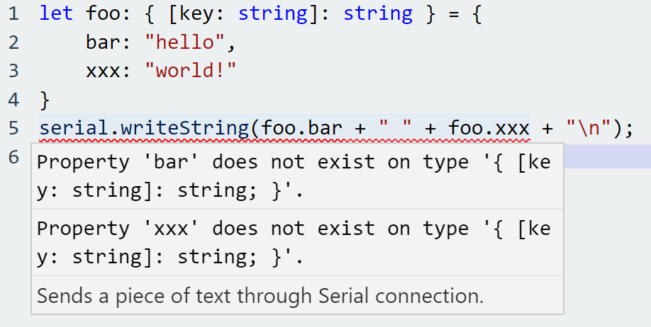 Type definition in object literal does not work · Issue #2634 ...
