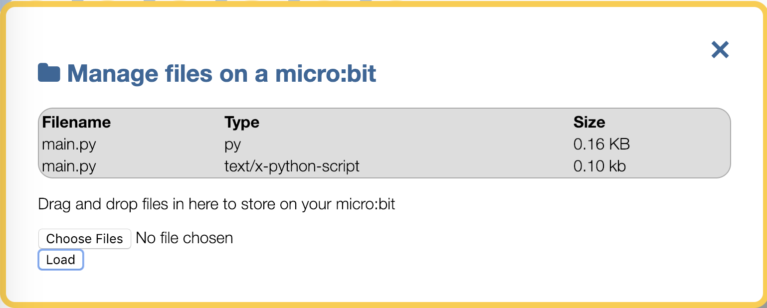 Fs Adding A Main Py File Creates A Duplicate In The File List · Issue 93 · Bbcmicrobit