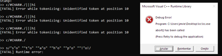 Segfault on ValueTypeError · Issue #17 · aleokdev/lcc · GitHub