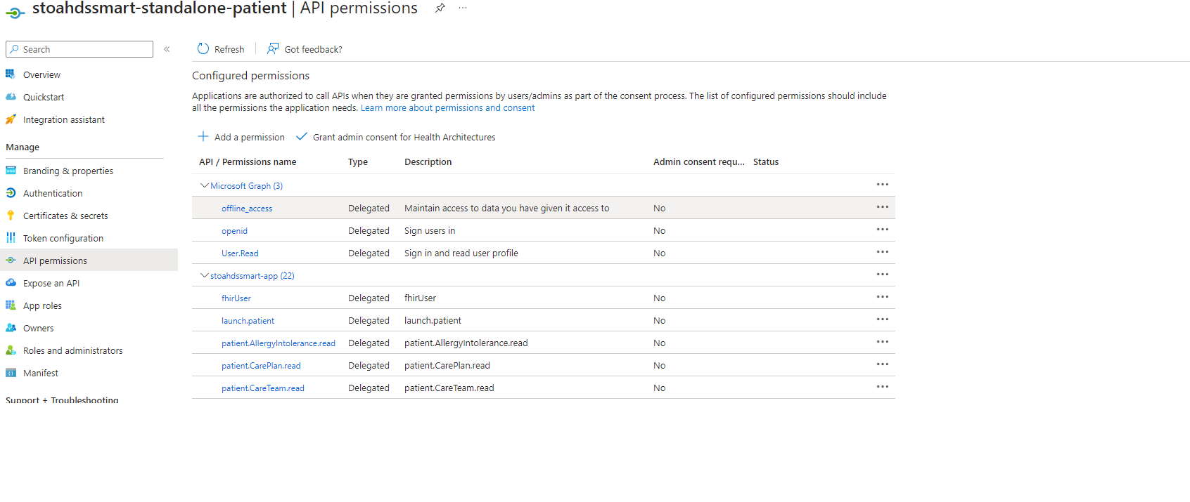 Issue while testing Patient Standalone App - Full Access · Issue #105 ...