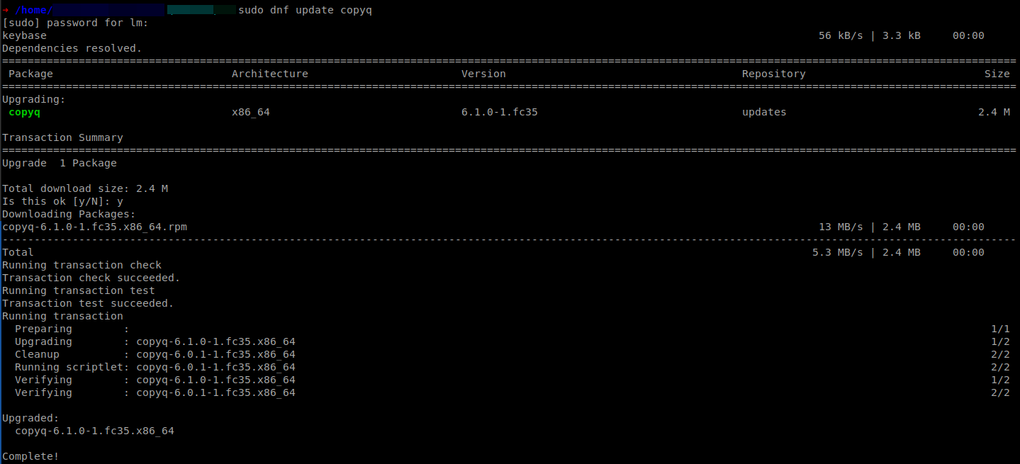 copyq: symbol lookup error: copyq: undefined symbol: wl_proxy_marshal ...