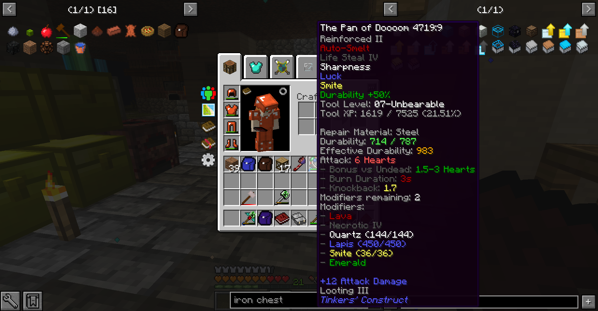 Better work of the Tinker Construct's Auto-Smelt modifier · Issue ...