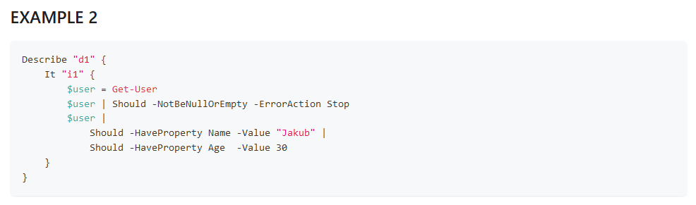 Should cmdlet is missing -HaveProperty parameter · Issue #2251 · pester/Pester · GitHub