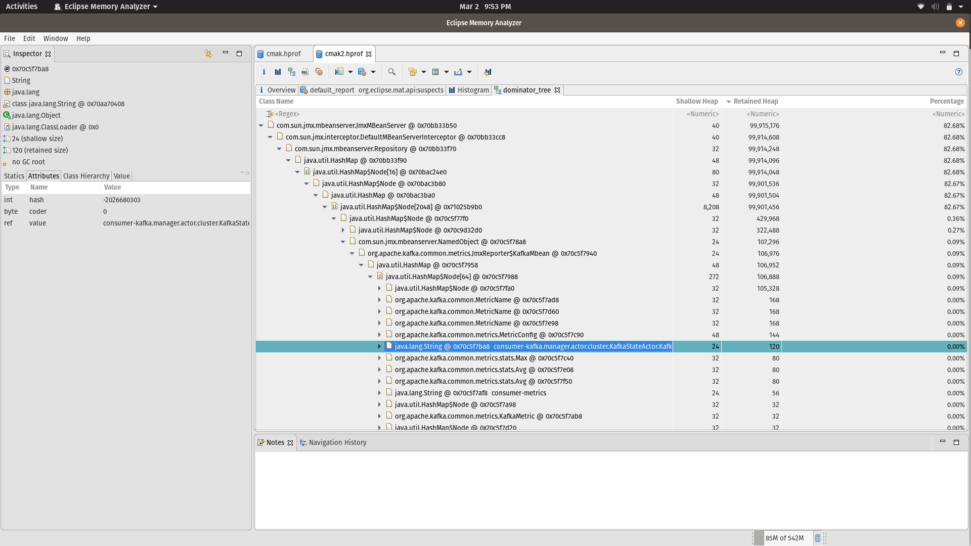 kafka-manager keeps consuming memory (memory leak ?) · Issue #458 · yahoo/CMAK · GitHub