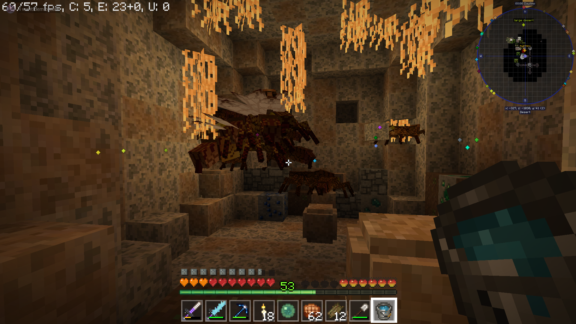 Myrmex colony stuck swarming in one corner · Issue #2532 · AlexModGuy ...