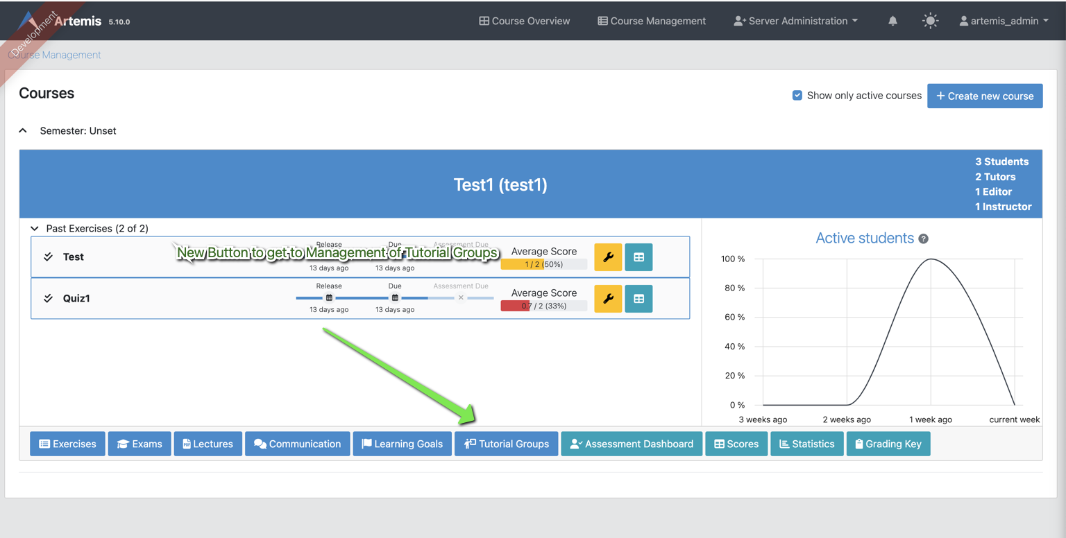 `Tutorial groups`: Allow instructors to create tutorial groups by stefanwaldhauser · Pull ...