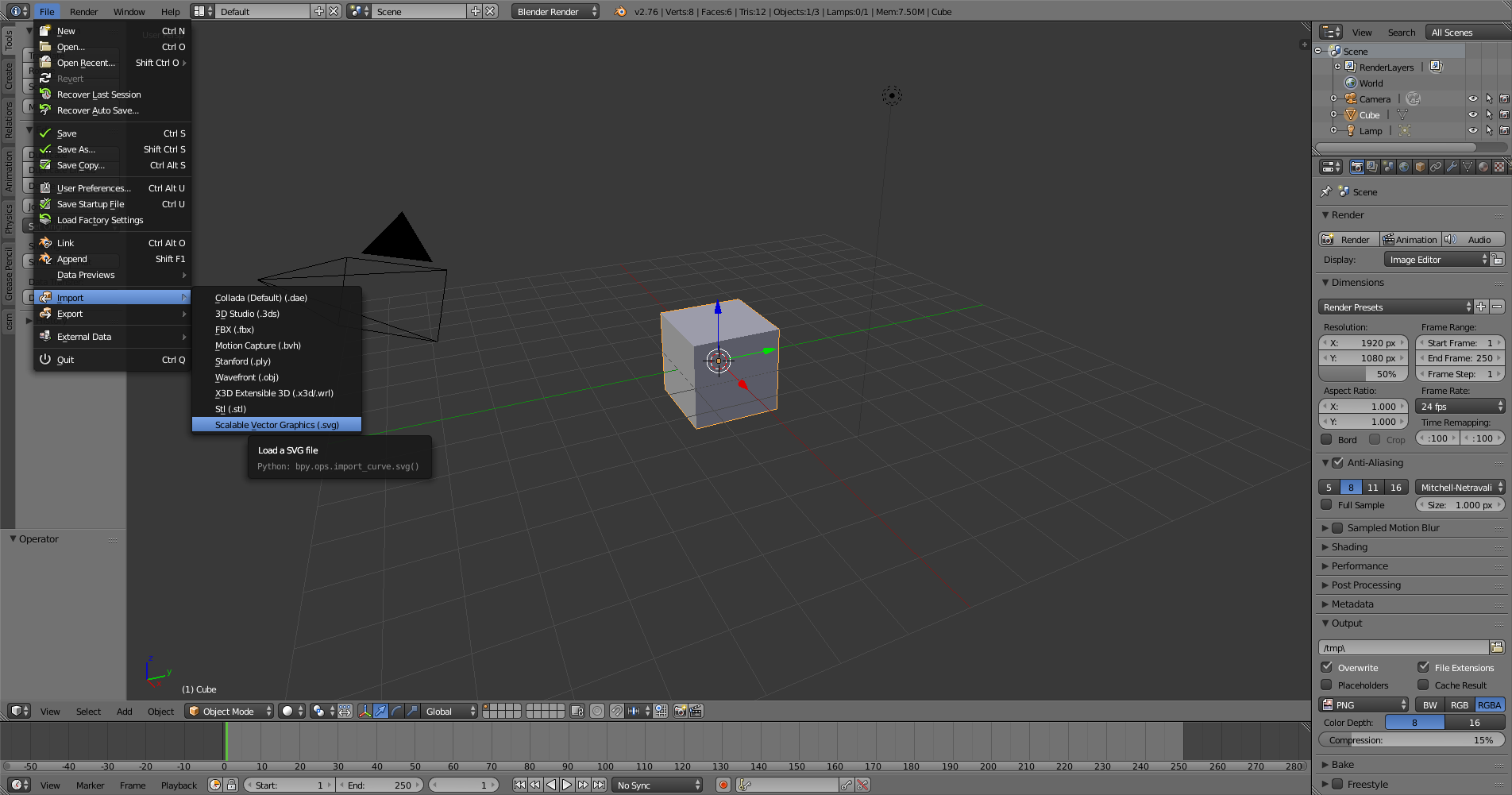 Blender OSM wont show importer · Issue #78 · vvoovv/blosm · GitHub