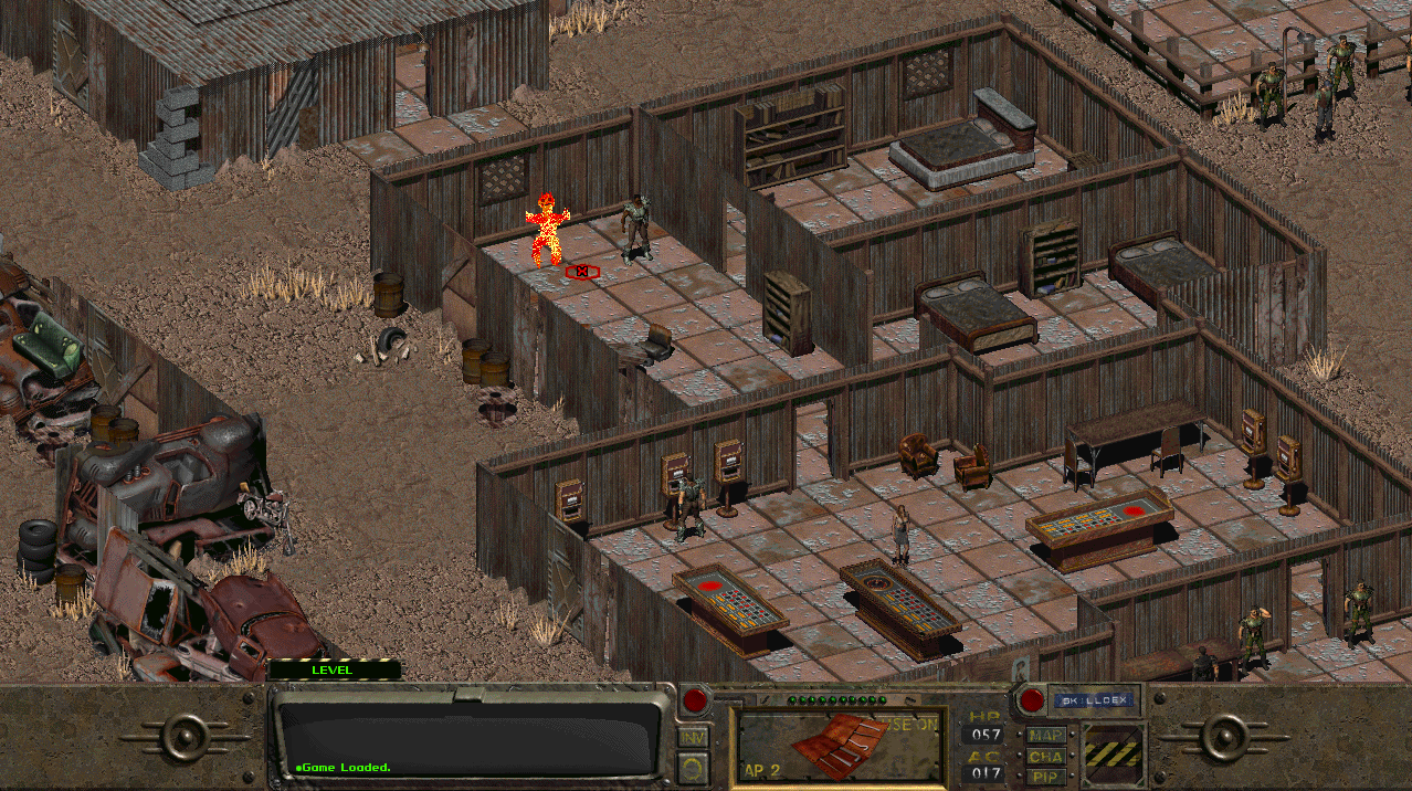 Graphical glitches when installed with Fallout Et tu (aka Fallout1in2 ...