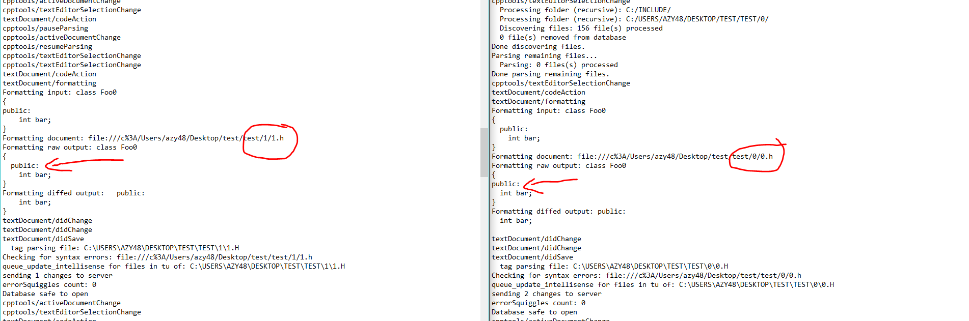 Multiroot autoformatting broken again · Issue #2107 · microsoft/vscode-cpptools · GitHub