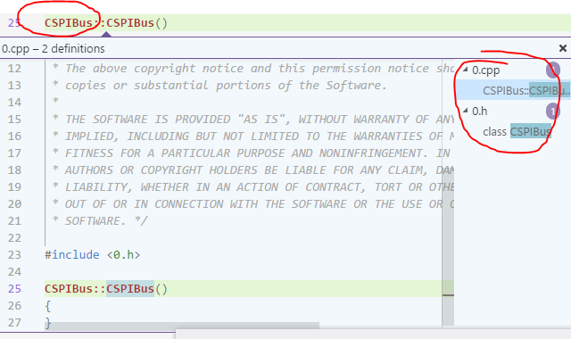 Ctrl Click On Class Name Gives Me Two Choices The Class Itself Or The Constructor · Issue